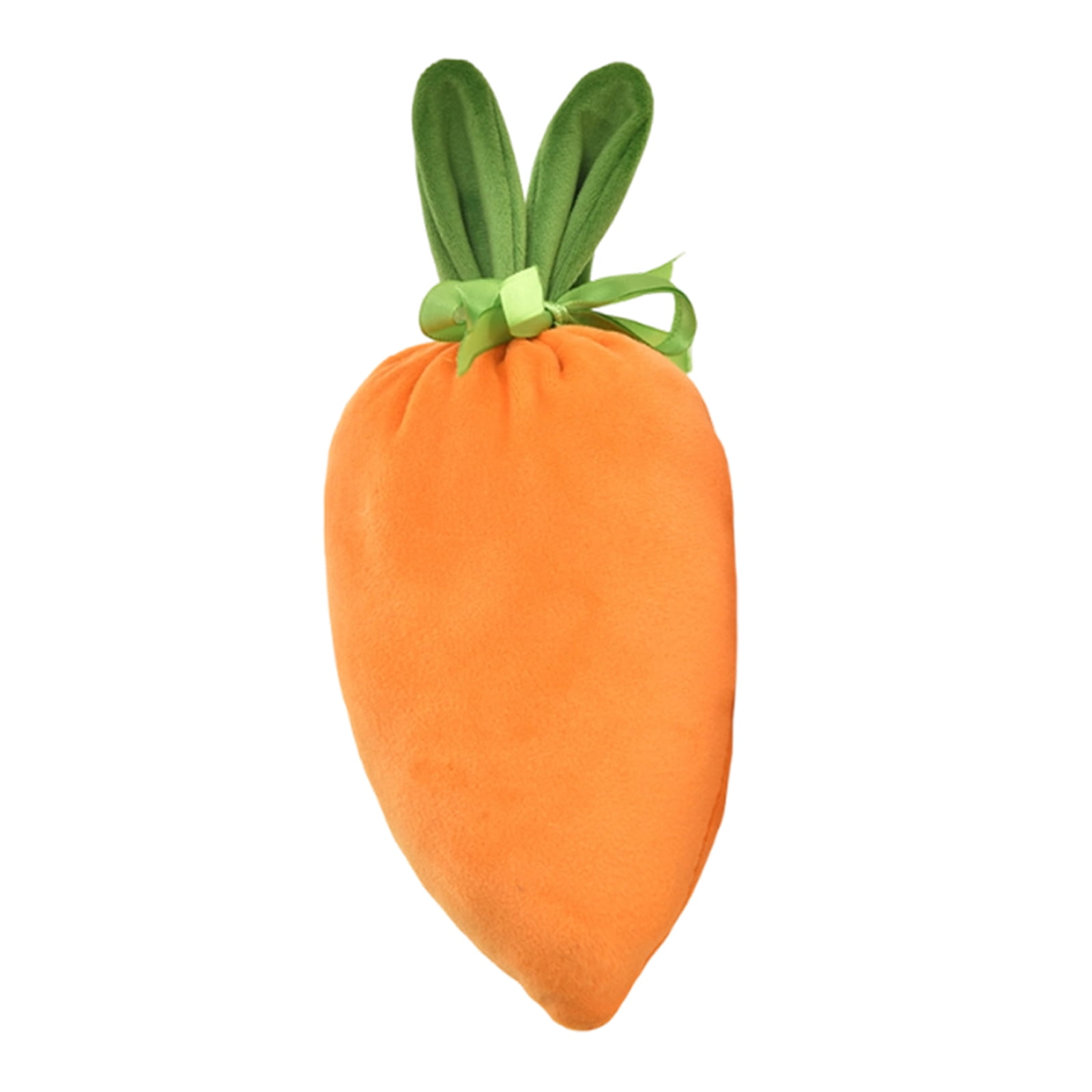 Easter 9.25 Inch Polyester Carrot Gift Bag with Bunny Ears Drawstring ...