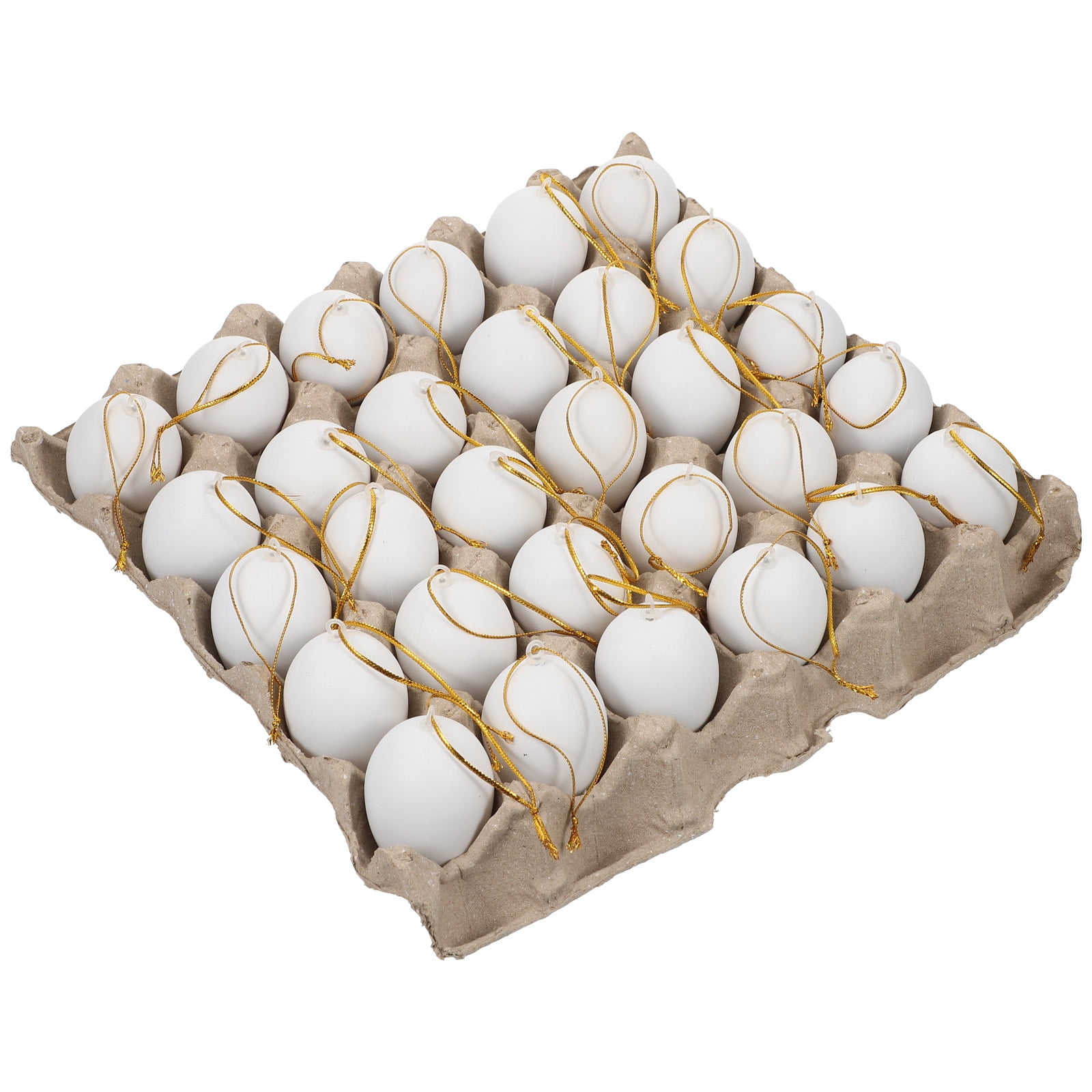 Easter Accessories White Eggs Inflated Artificial Chicken Props Toy ...