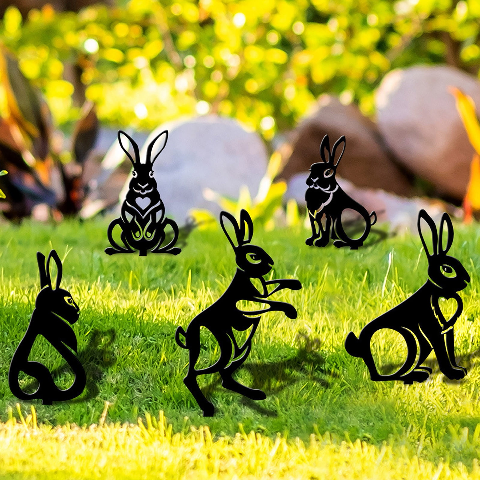 Easter Acrylic Courtyard Decoration Garden Festival Card for Spring ...