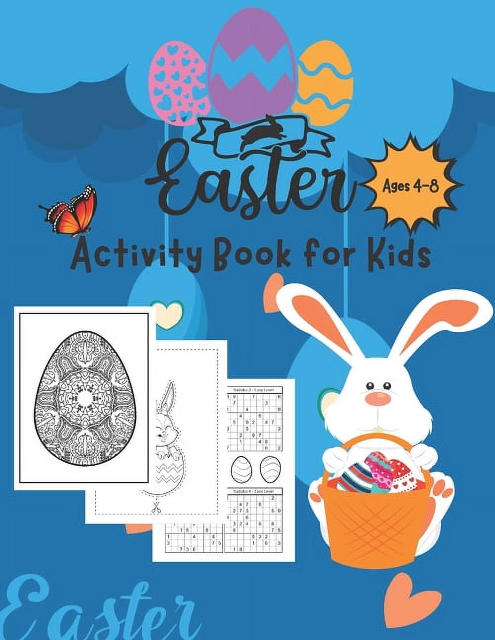 Easter Activity Book for Kids (Ages 4-8) : Easy and Fun Holiday ...