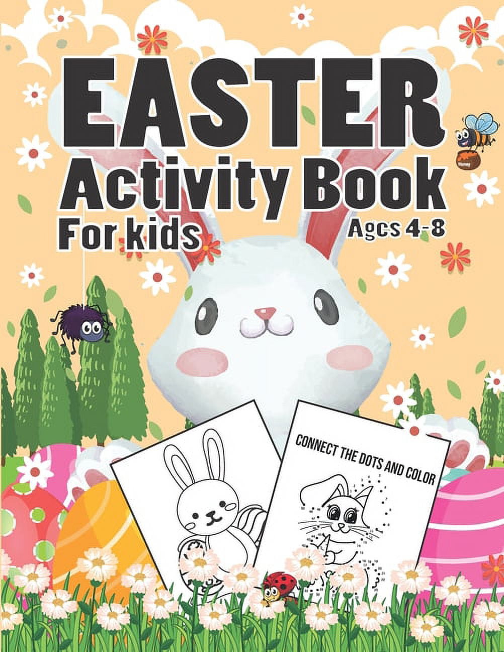 Easter Activity Book For Kids Ages 4-8: A Fun Kid Workbook Game for ...
