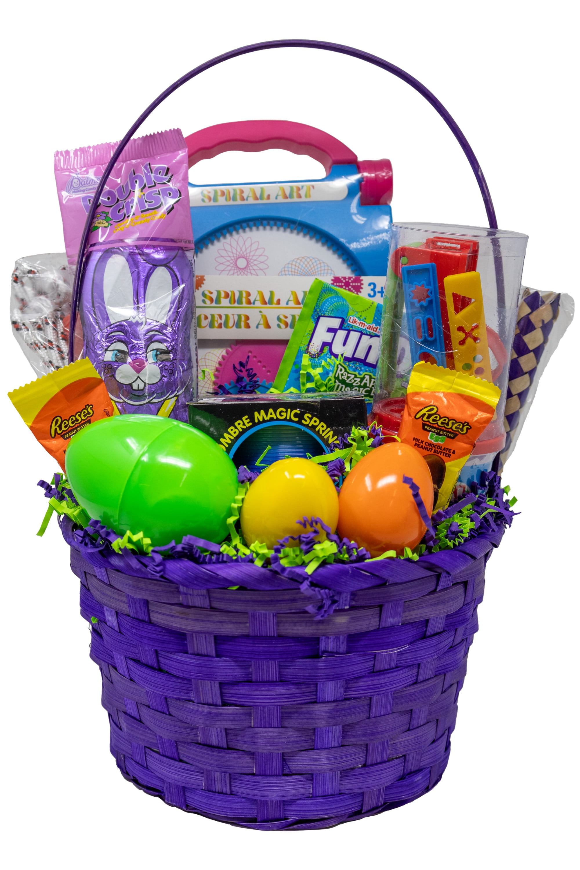 Easter Activity & Candy Basket for Kids - Walmart.com