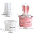 Easter Alice Rabbit Hat Storage Box Mold Long-eared Rabbit Hat Cup ...