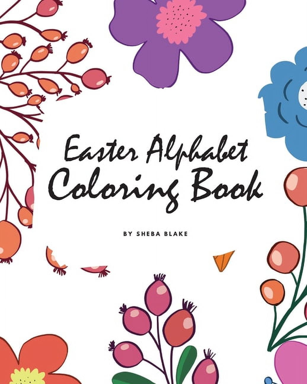 Easter Alphabet Coloring Book for Children (8x10 Coloring Book ...