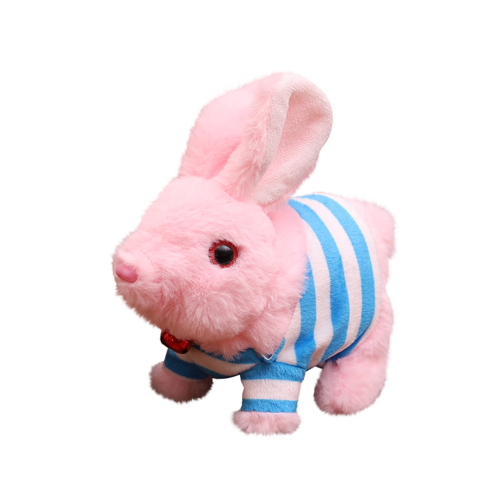 Easter Animated Plush Bunny, The Jumping Rabbit, Electronic Walking ...