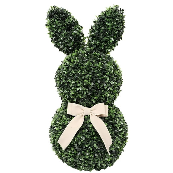 Easter Artificial Bunny Shaped Topiary Tree, Rabbit UV-Resistant ...
