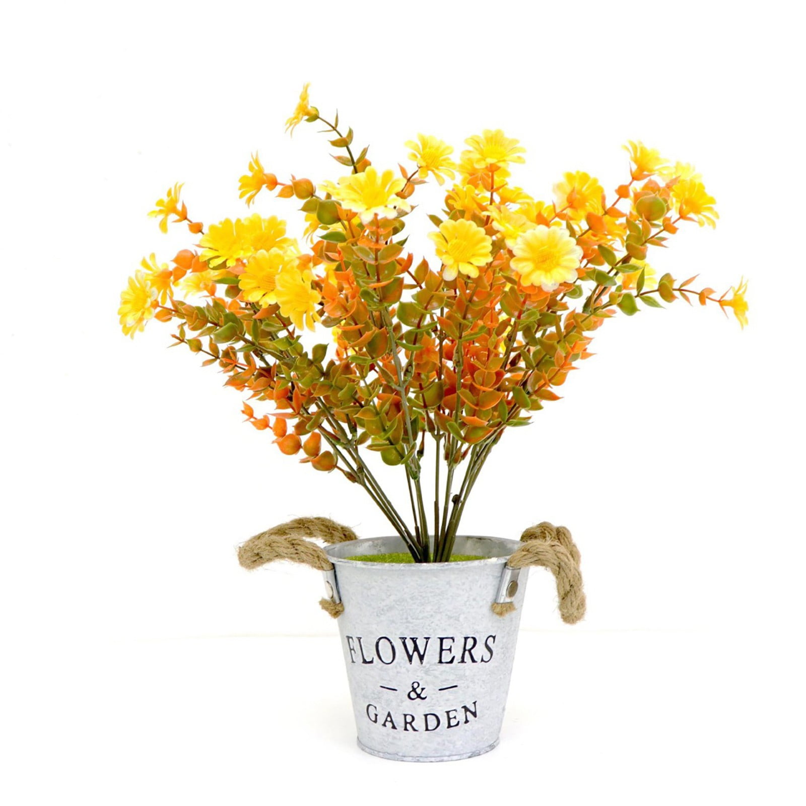 Easter Artificial Fall Mums Flowers for Outdoor Decor Fall Decorations ...