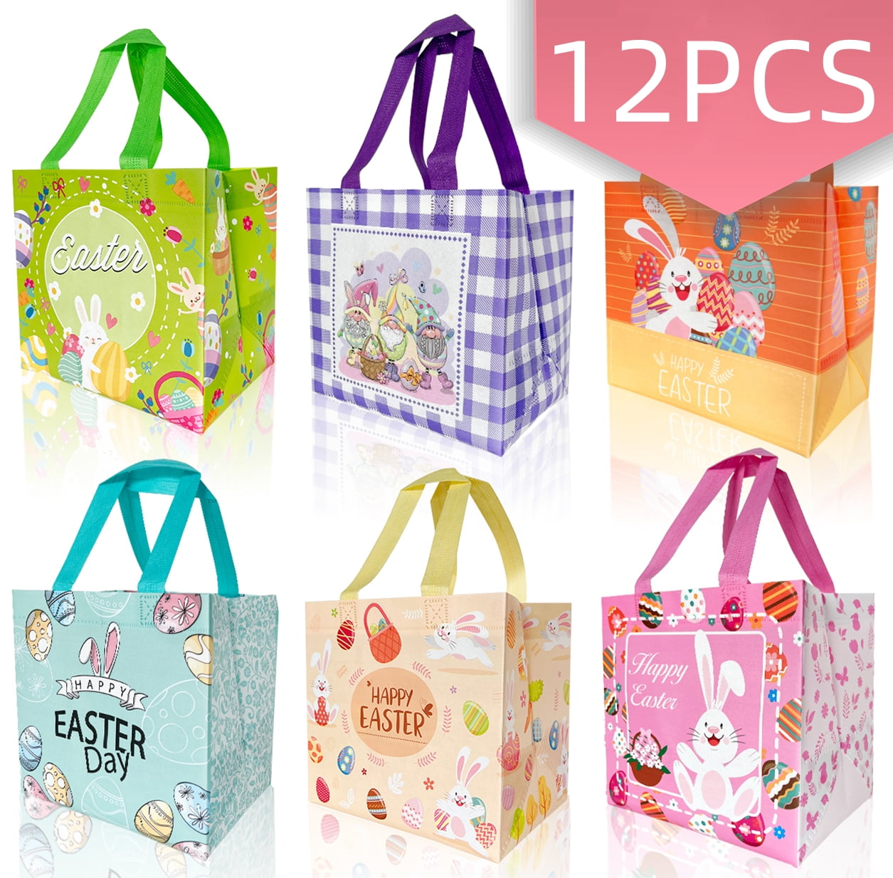 Customer reviews for Easter Bags Party Supplies Egg Hunt Gift Bags ...