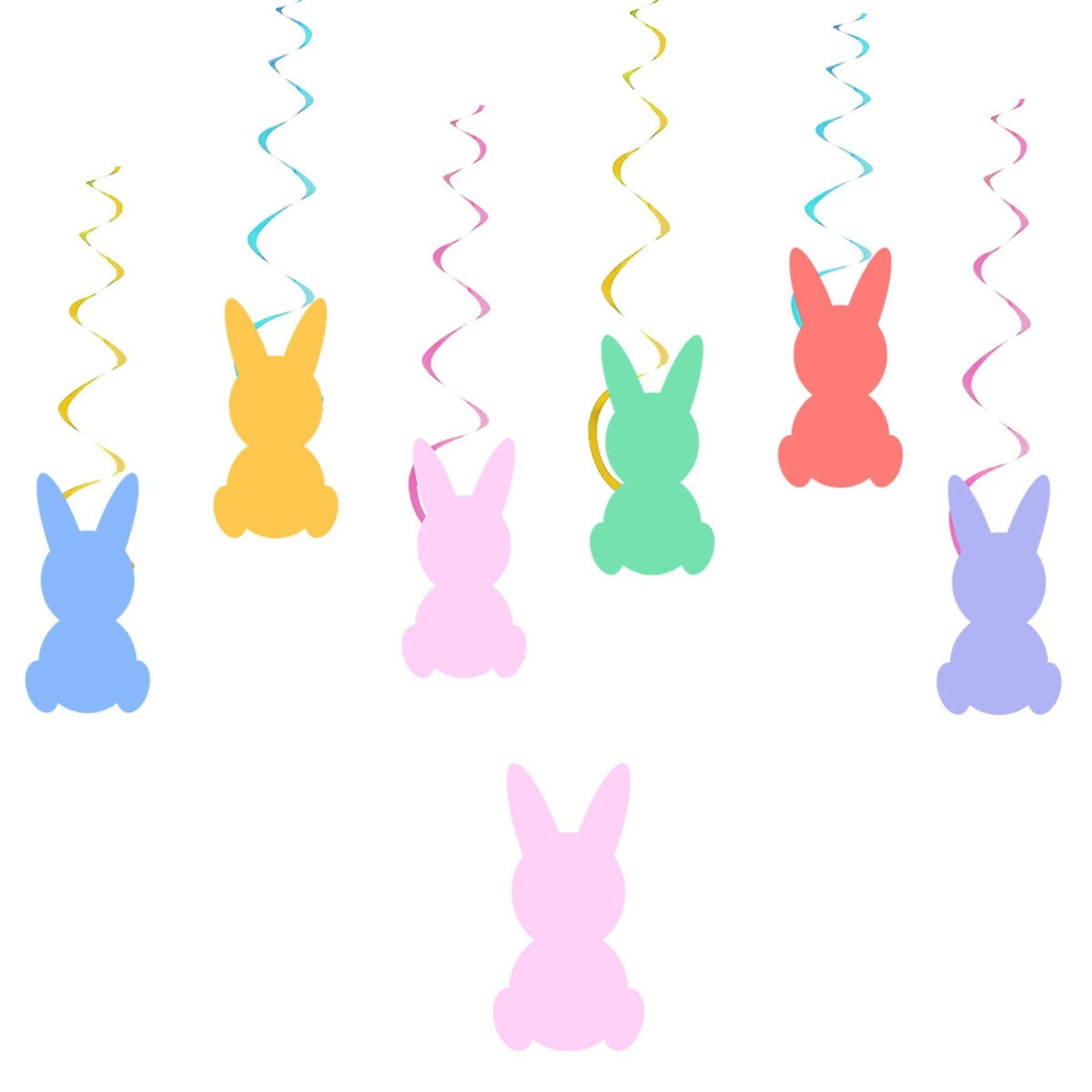 Easter Banner Decorations Happy Easter Bunny Bunting Garland Easter Decor For The Home Easter ...
