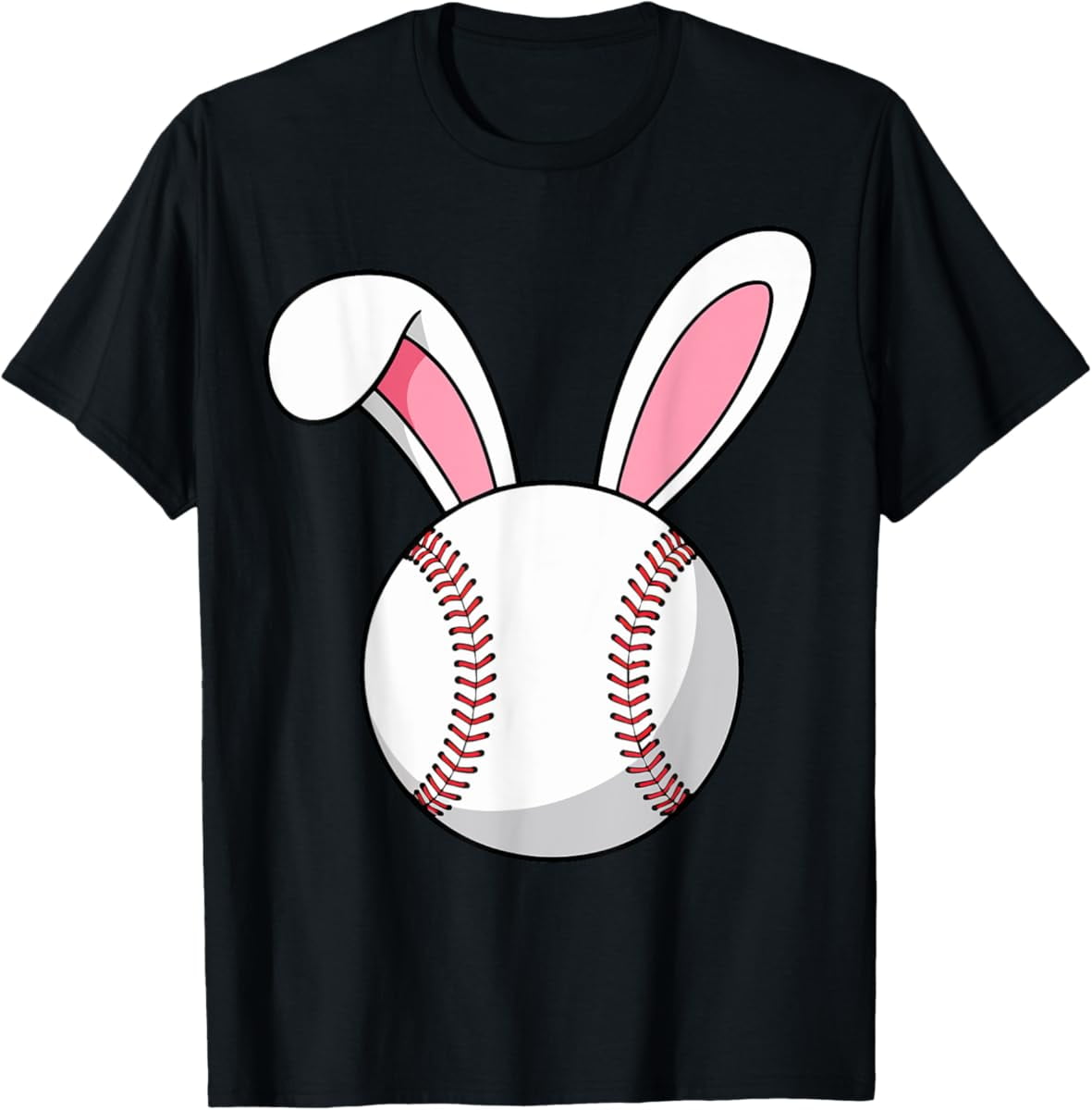 Easter Baseball Bunny Ears Rabbit Youth Toddlers Men Unisex Men Women T ...