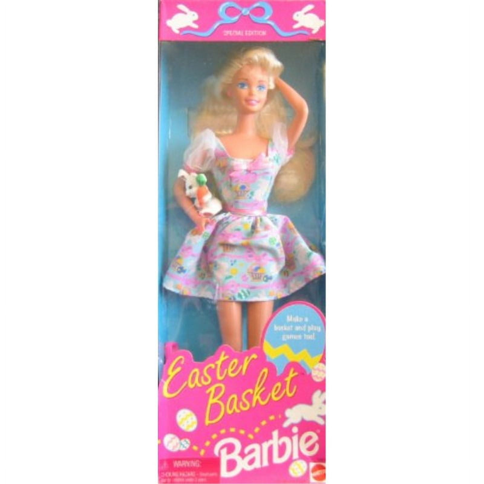 Easter Basket Barbie Doll Special Edition 1995 Mattel 14613 NEW ...