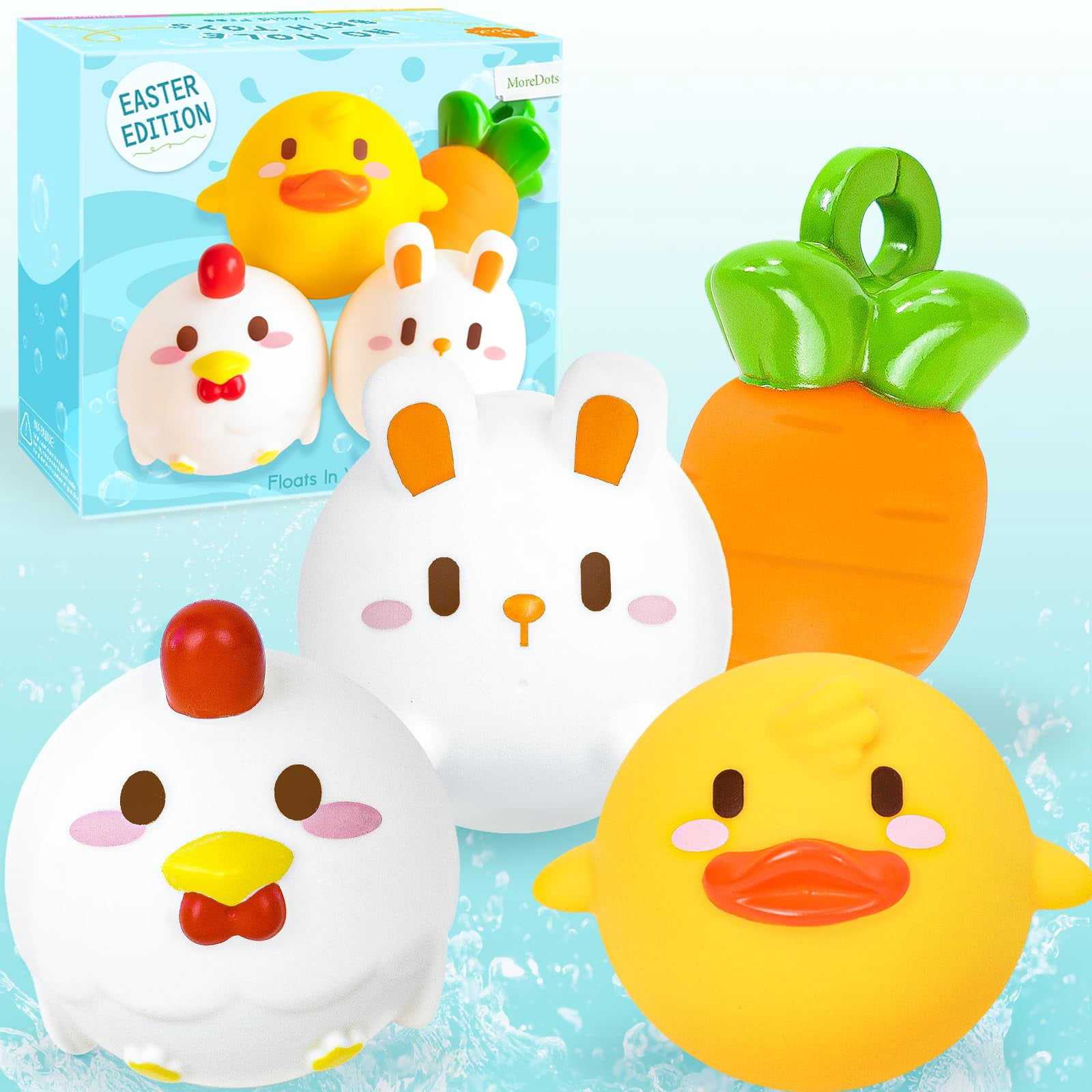 Easter Basket Essentials - Easter Basket Stuffers - 4 Pack No Hole ...