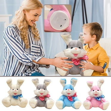Cute Large Plush Bunnies, Soft Long Ear Rabbit Stuffed Animals, 12/16 ...