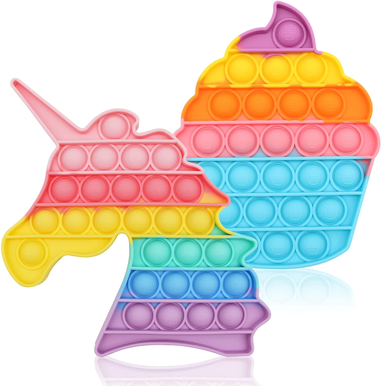 Easter Basket Stuffers Push Pop Fidget Toy Pack Simple dimple Toy Push ...