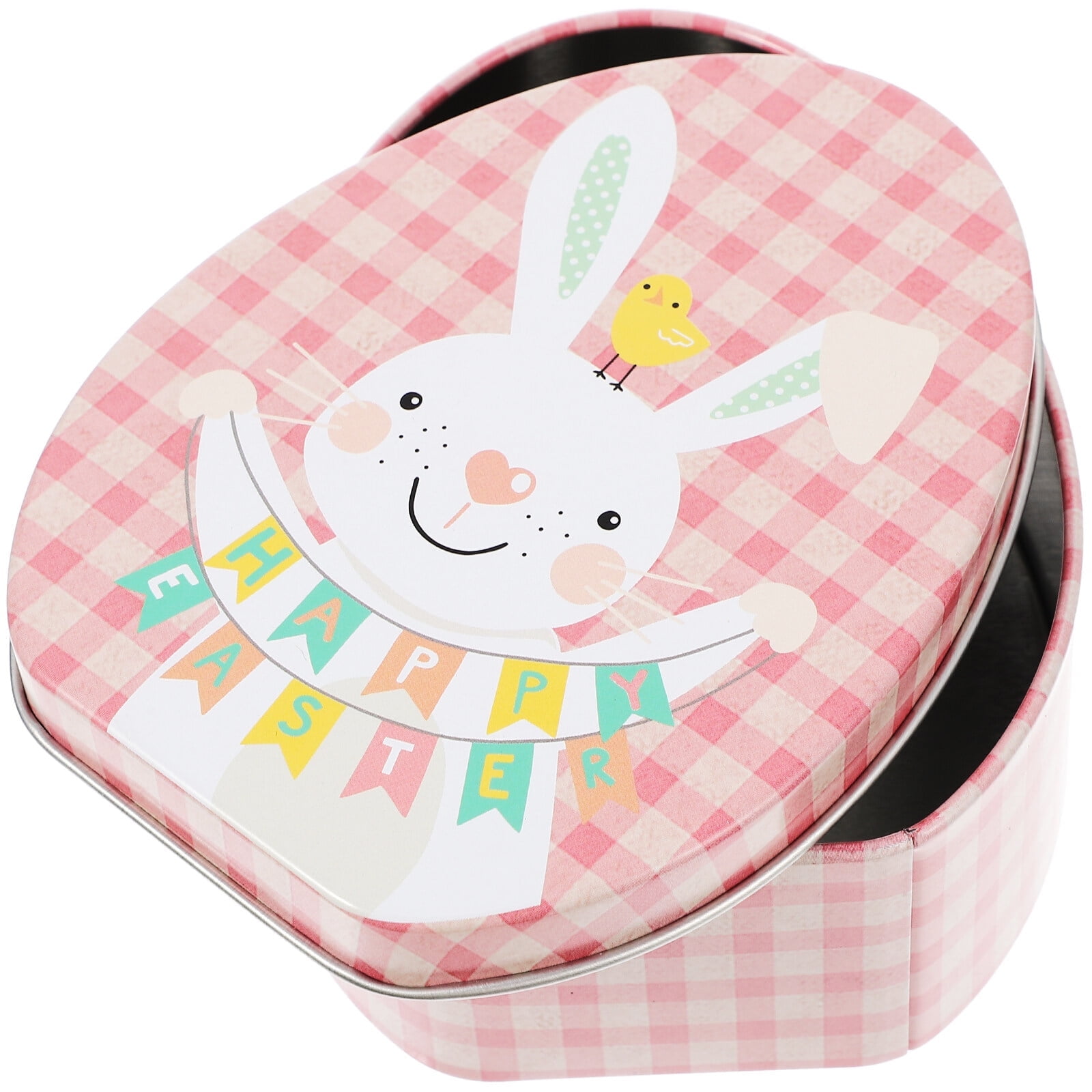 Easter Basket Tins with Lids Snack Cookie Jar Gift Holder Sweets ...