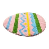 Easter Bathroom Rug Soft and Absorbent Spring Bathroom Decor Rug Cute ...