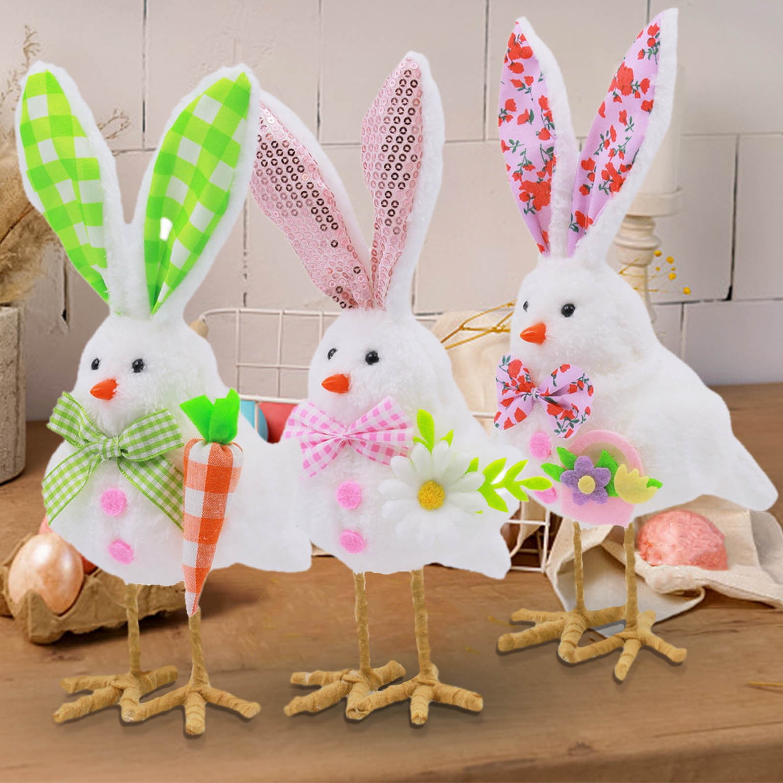 Easter Bird Crafts Easter Ornaments Home Decoration Spring Gnome ...