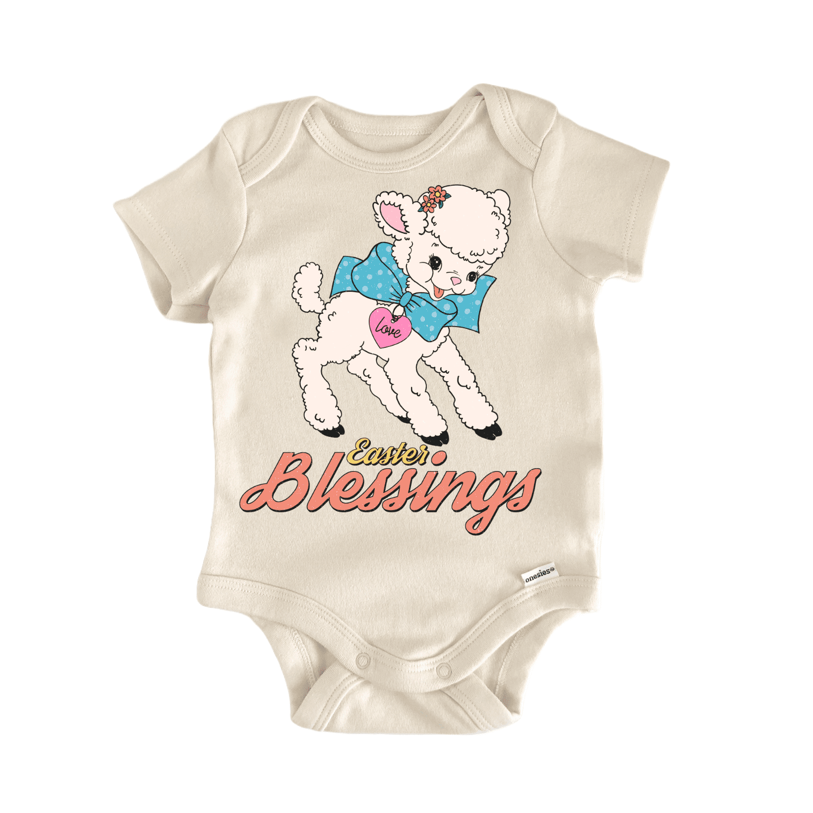 Easter Blessings Sheep - Baby Bodysuit - Walmart.com