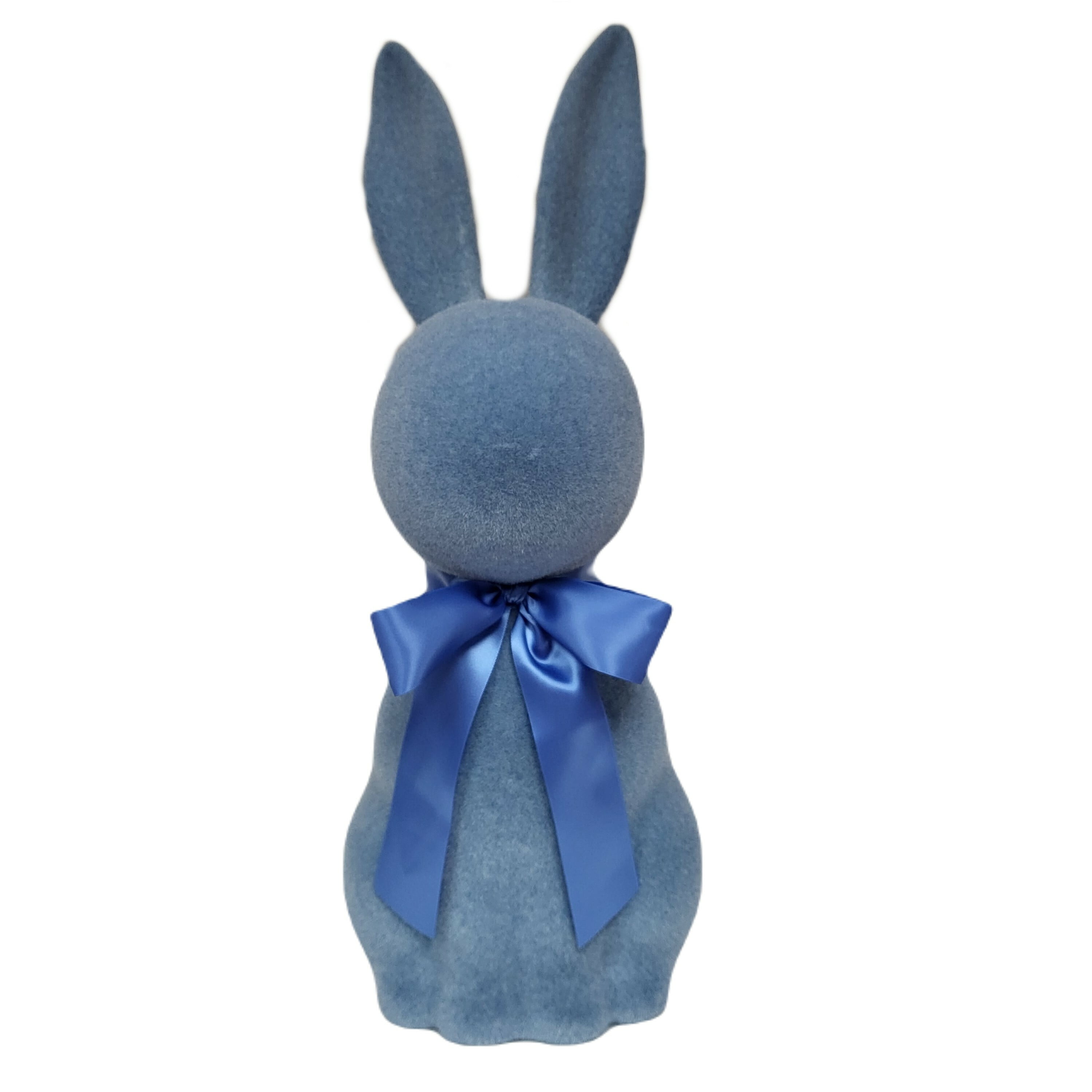 Easter Blue Flocked Bunny Decor, 27 in, by Way To Celebrate - Walmart.com