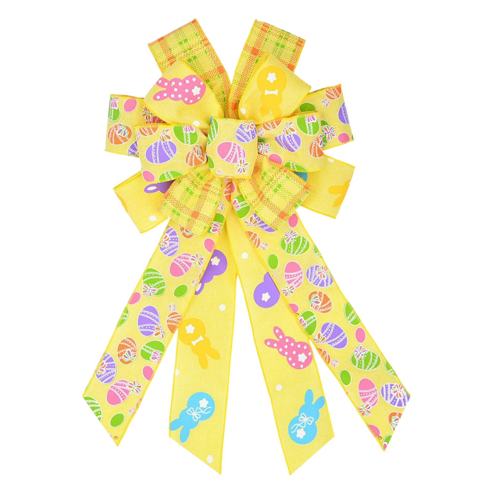 Easter Bows for Wreaths Decorations Large Bows for Spring Easter ...