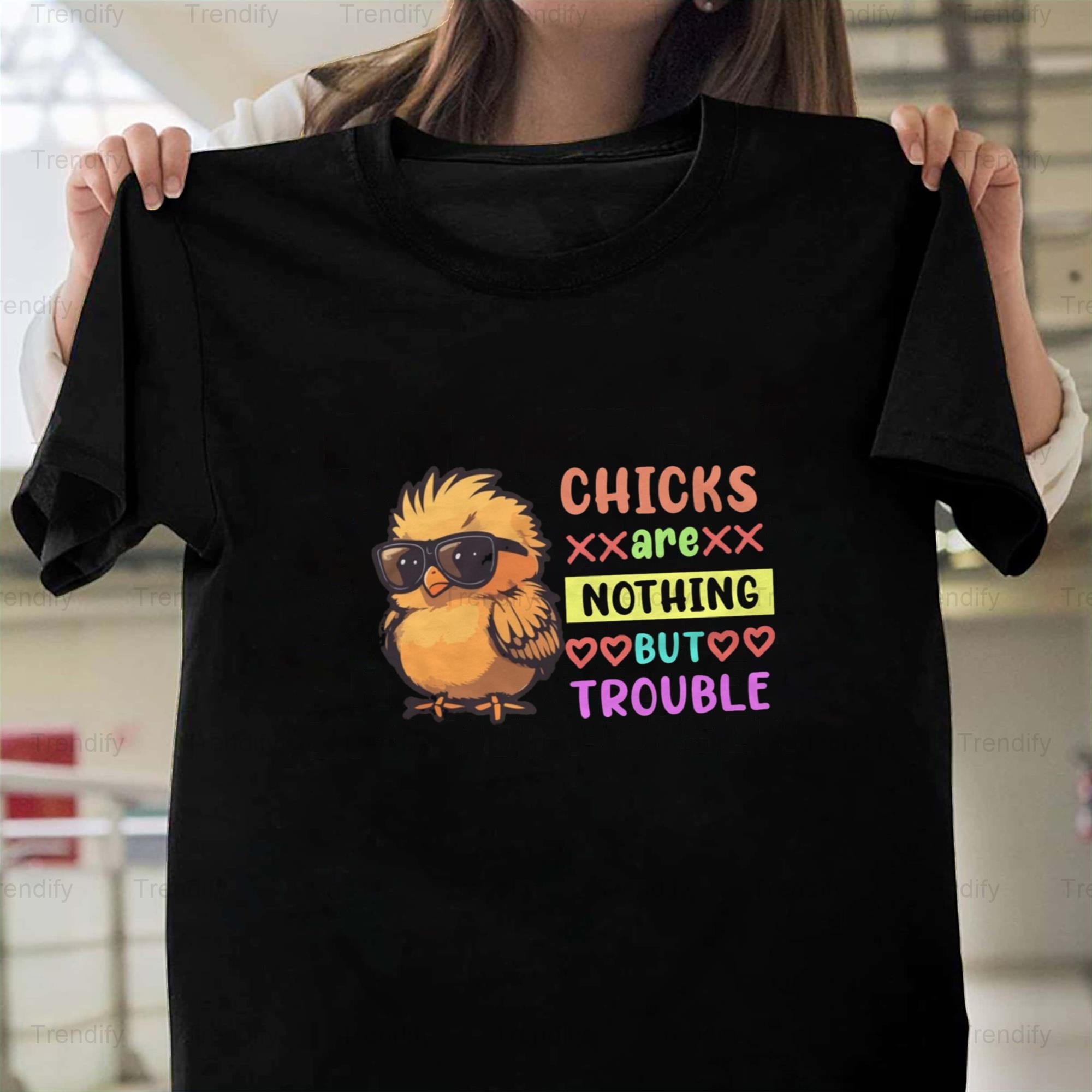 Easter Boys Chicks Are Nothing But Trouble Funny Egg Hunting H39107 ...