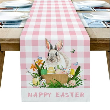 Easter Bunny Table Runner - Walmart.com