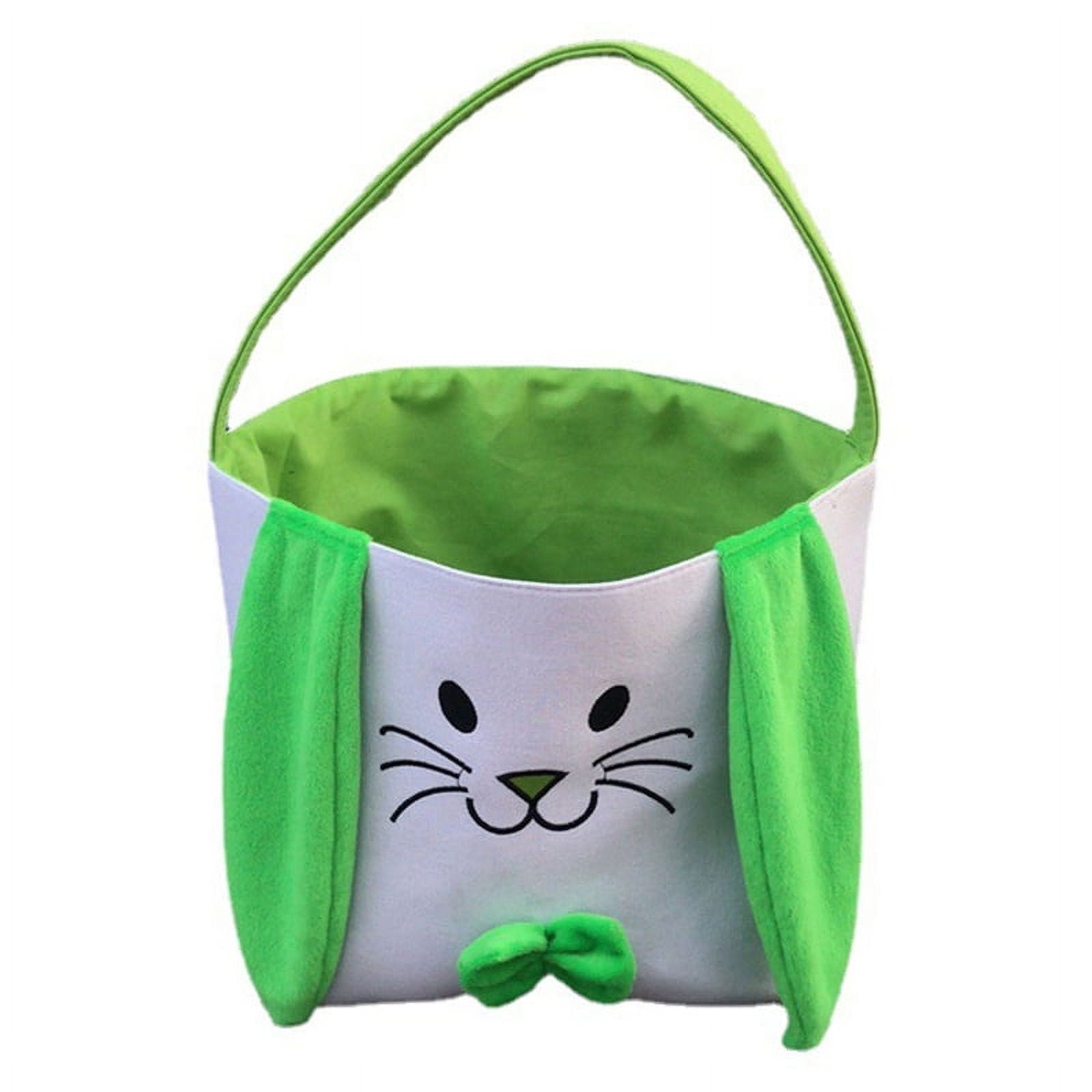 Easter Bunny Basket Bag for Kids Boys Girls Personalized Candy Egg ...