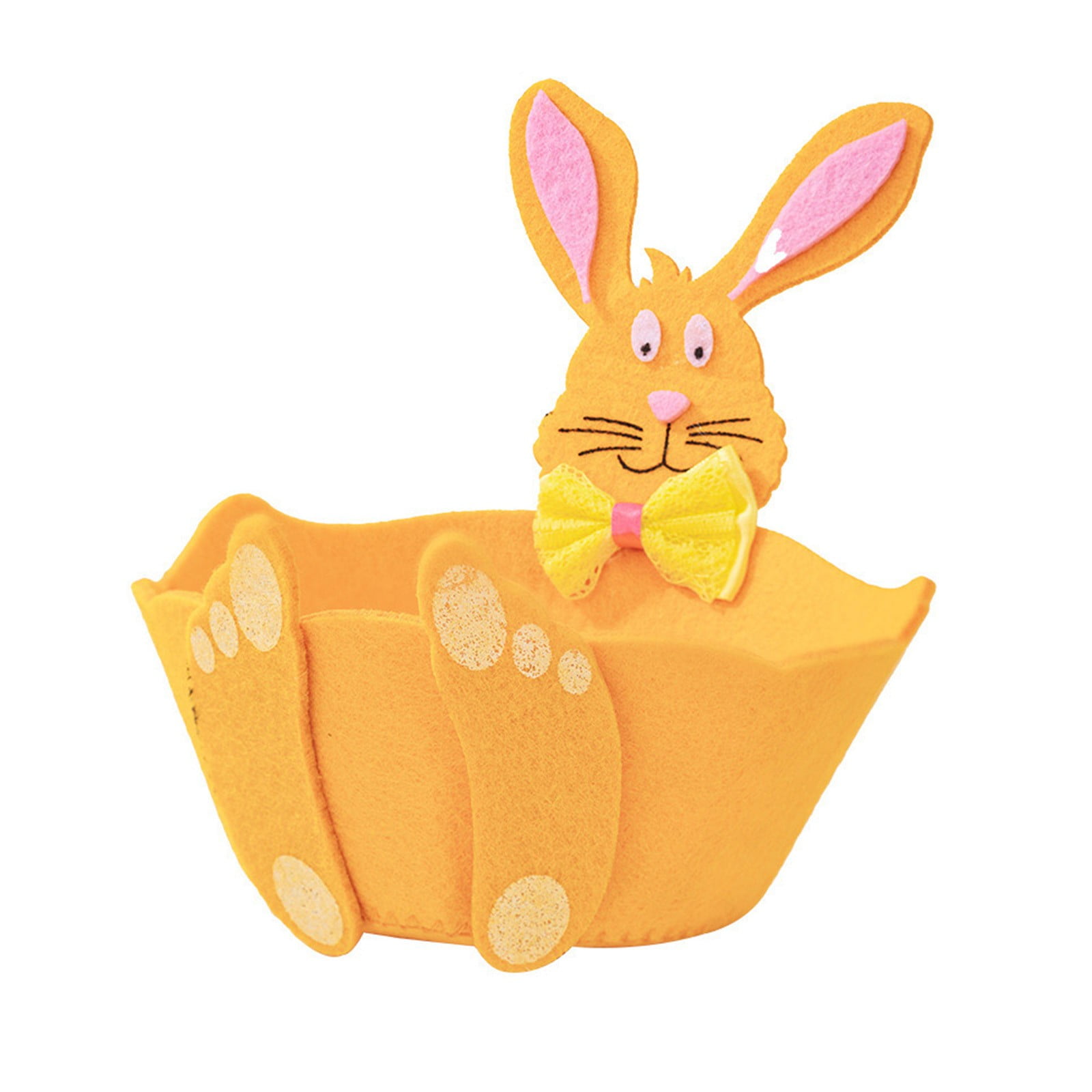 Easter Bunny Basket for Candy Storage And Holiday Decor – Reusable ...