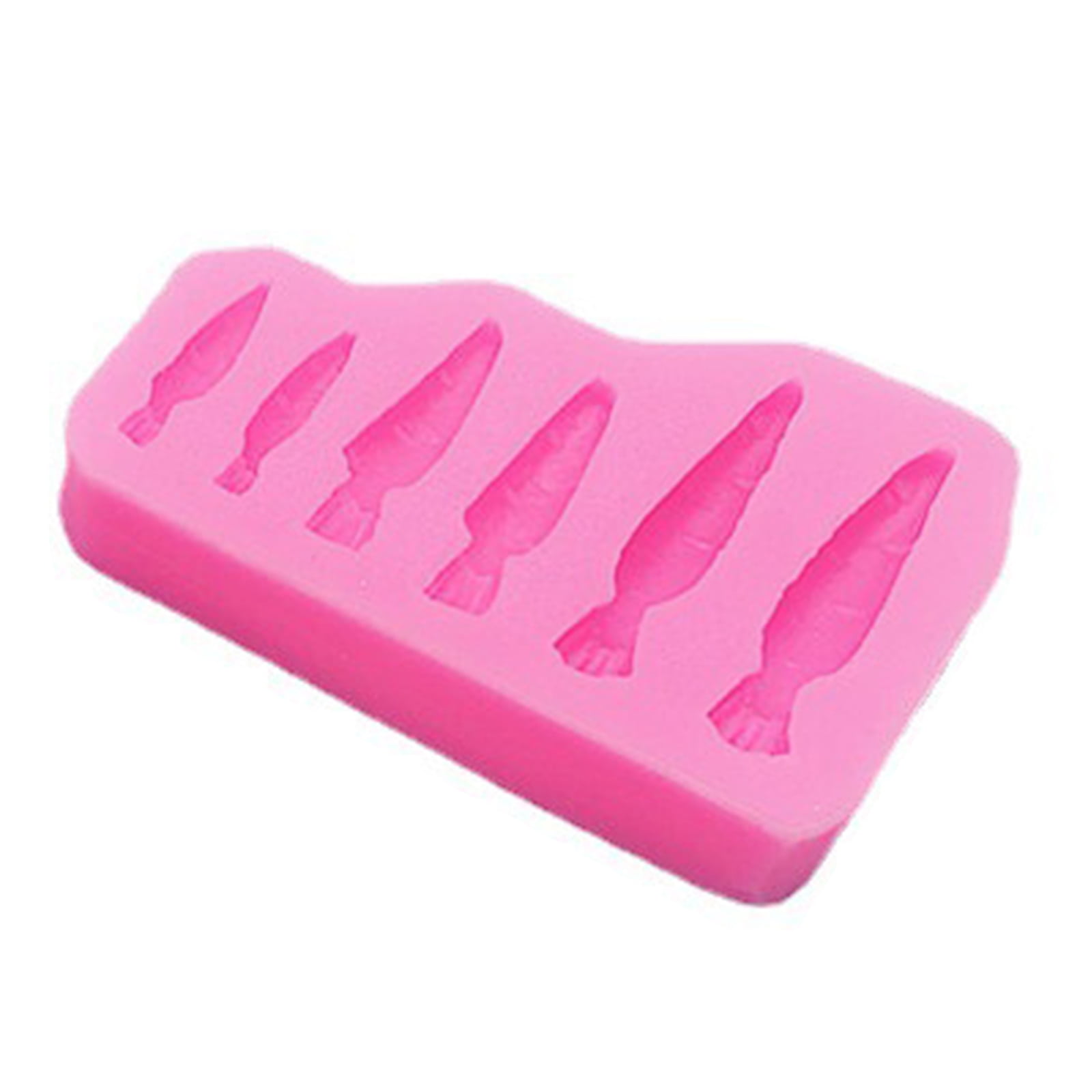 Easter Bunny Carrot Silicone Mold for Baking Cake Fondant Candy ...