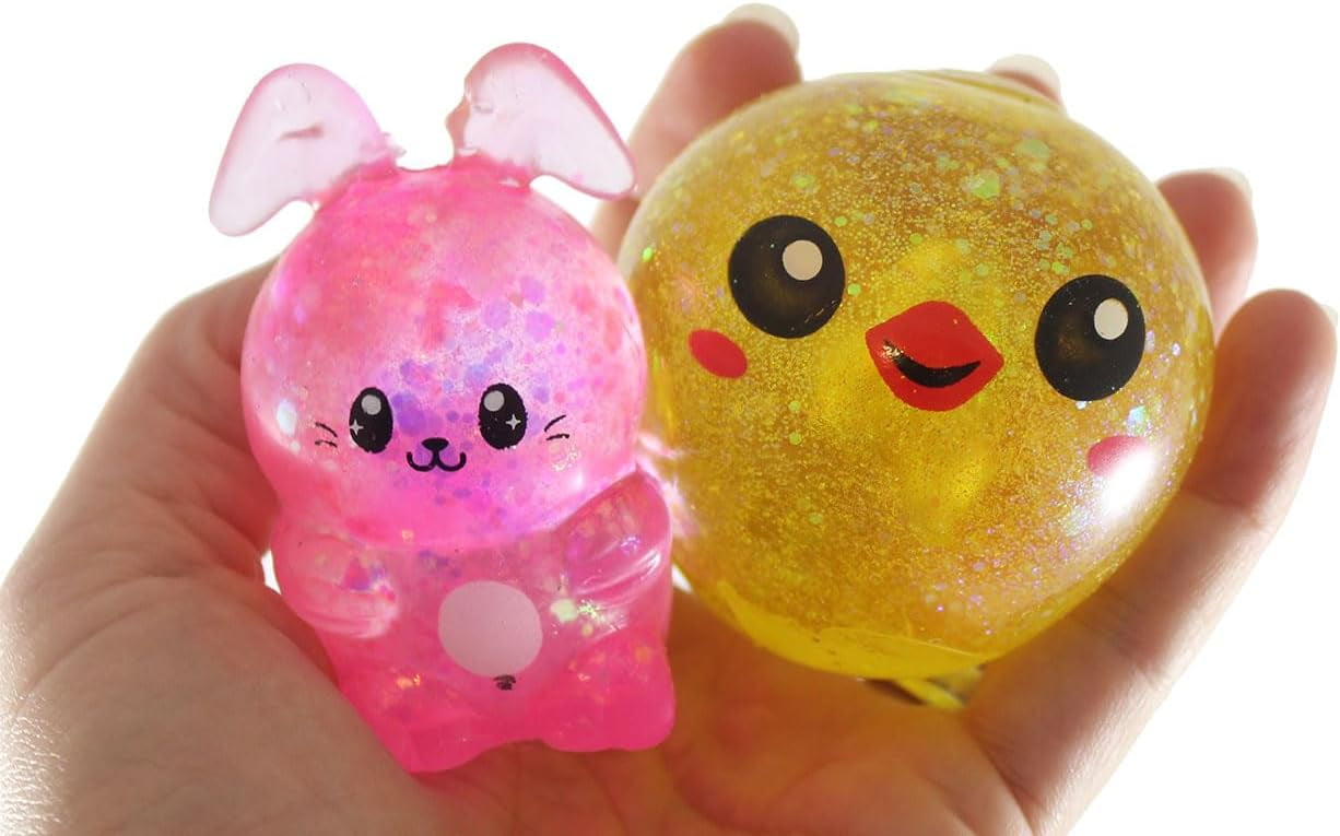 Easter Bunny and Chick Sugar Ball Set - Thick Glue/Gel Syrup Molasses ...