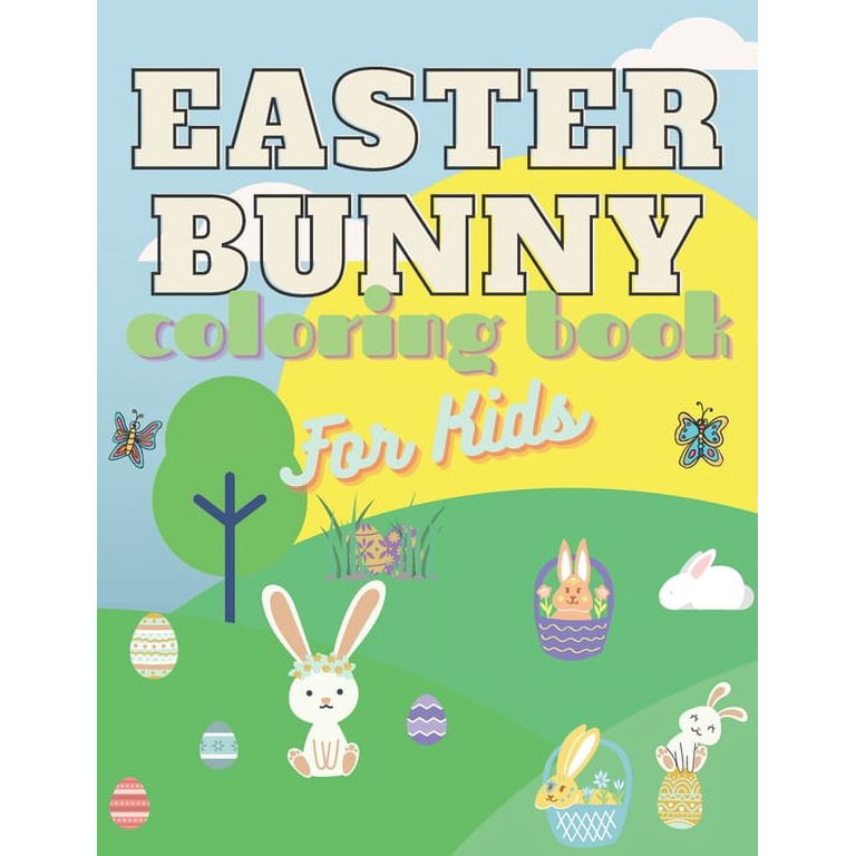 bunny rabbit coloring book