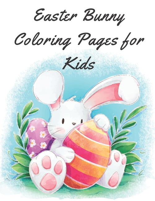 Cute Easter Bunnies Coloring Pages