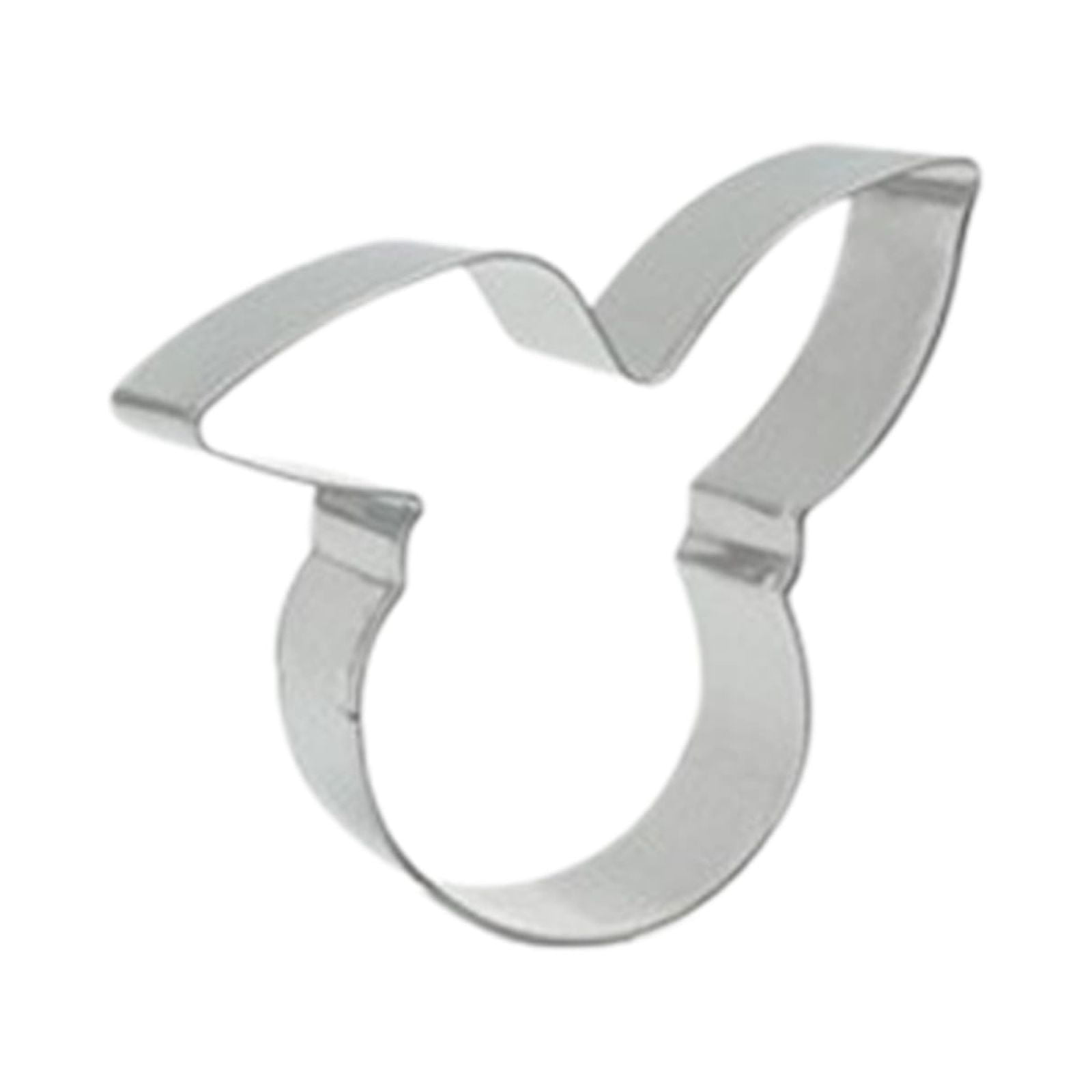Easter Bunny Cookie Cutter - 3 Inch Stainless Steel Marshmallow Rabbit ...
