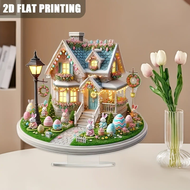 Easter Bunny DIY Miniature House Kit, Tiny House Forest Adventure ...