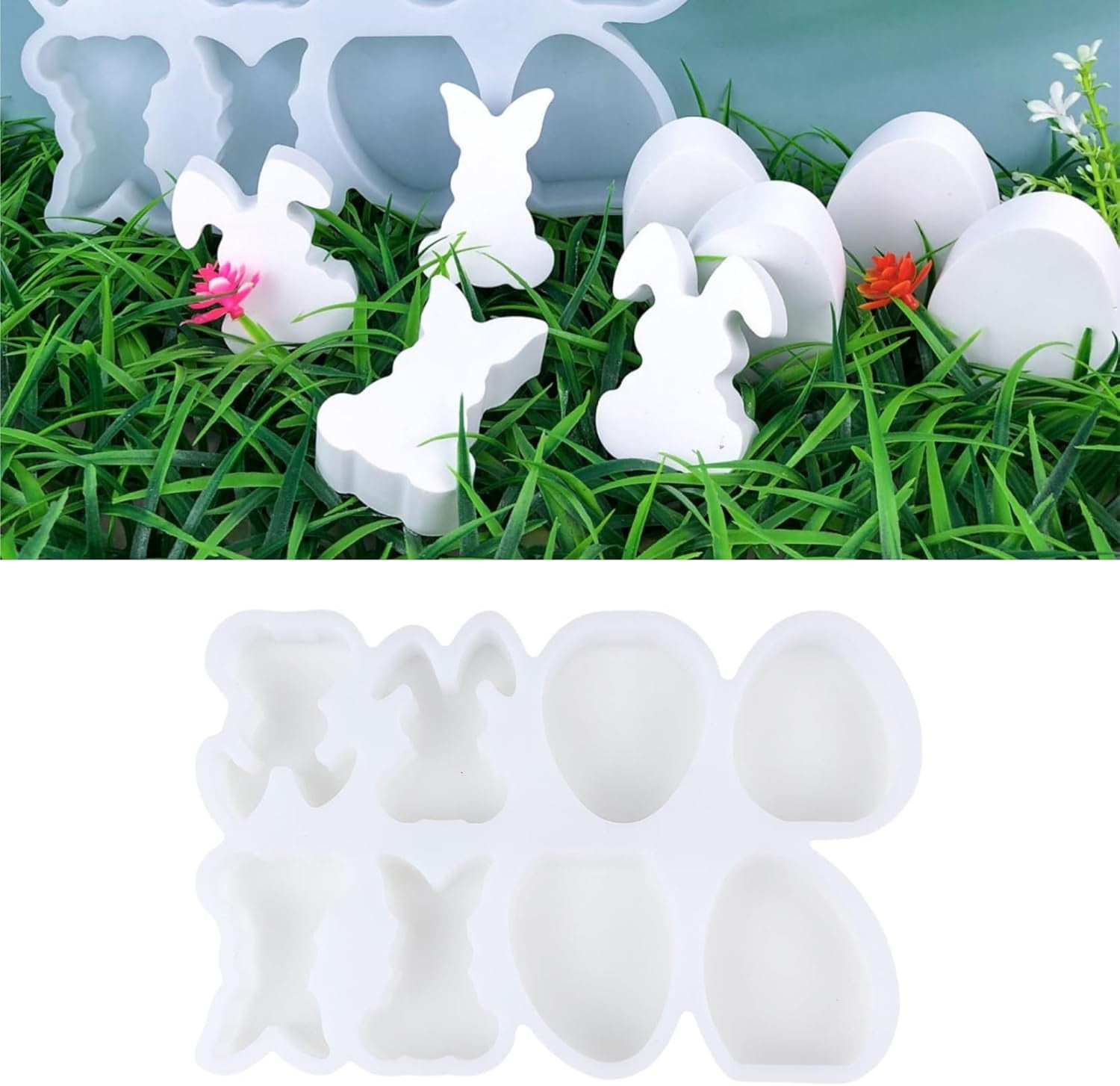 Easter Bunny DIY Plaster Casting Kit-Spring Bunny Craft Set for Kids ...