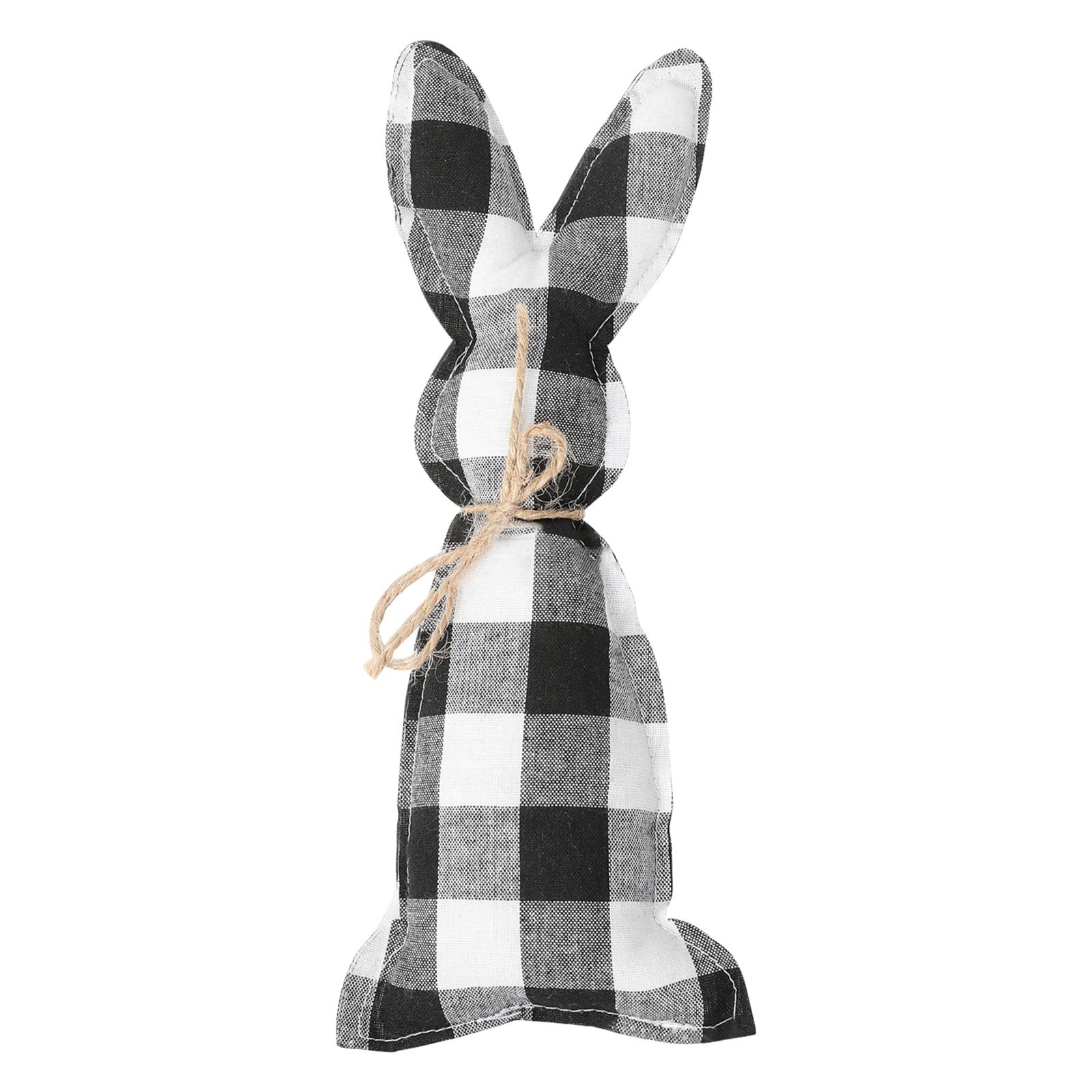 Easter Bunny Decor Farmhouse Easter Decor Stuffed Bunnies Rustic Fabric ...