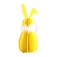 Easter Bunny Decor Set - Vibrant Solid Color Rabbit Sculptures ...