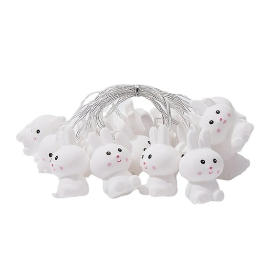 Easter Bunny Decoration Light, Cute Rabbit String Lights, LED Lights ...