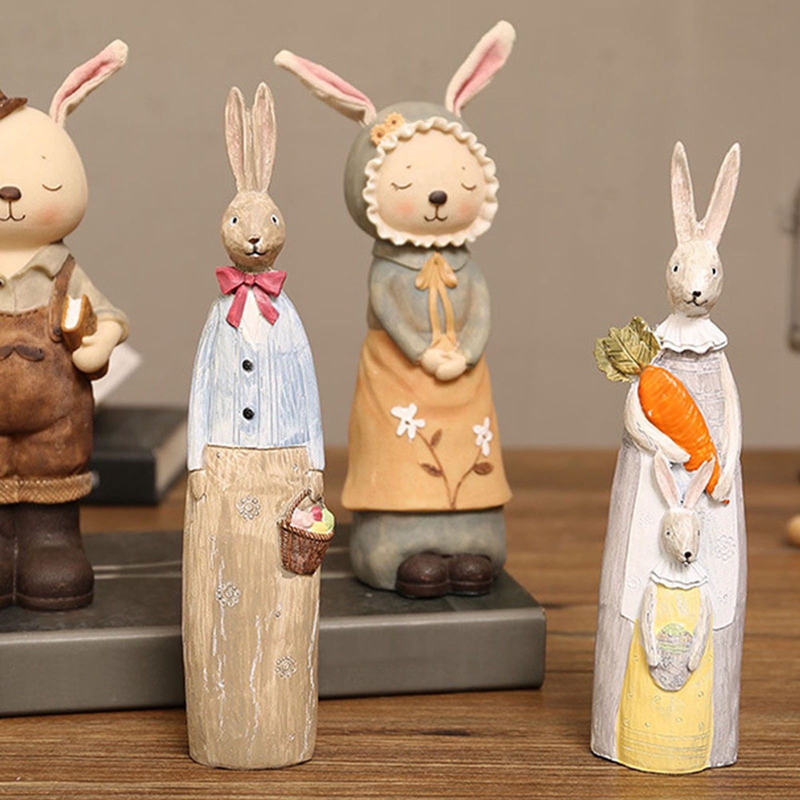 Easter Bunny Decorations Spring Easter Egg Bunny Indoor Home Decor ...