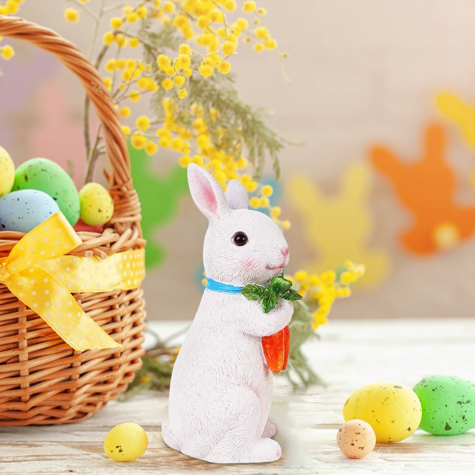 Easter Bunny Decorations Spring Indoor Home Decor Classic Rabbit ...