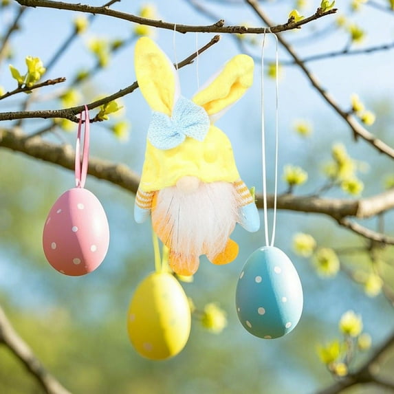 Easter Bunny Desk Adorable Cartoon Doll For Festive Holiday Scene ...