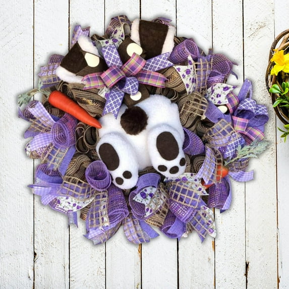 Easter Bunny Desktop Ornament Cute Cartoon Animal Shape Decoration For ...