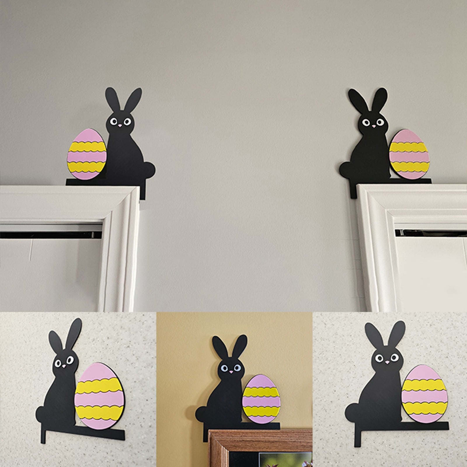 Easter Bunny Door Corner Decor,Easter Egg Gifts Clearance by VOTRUDI ...