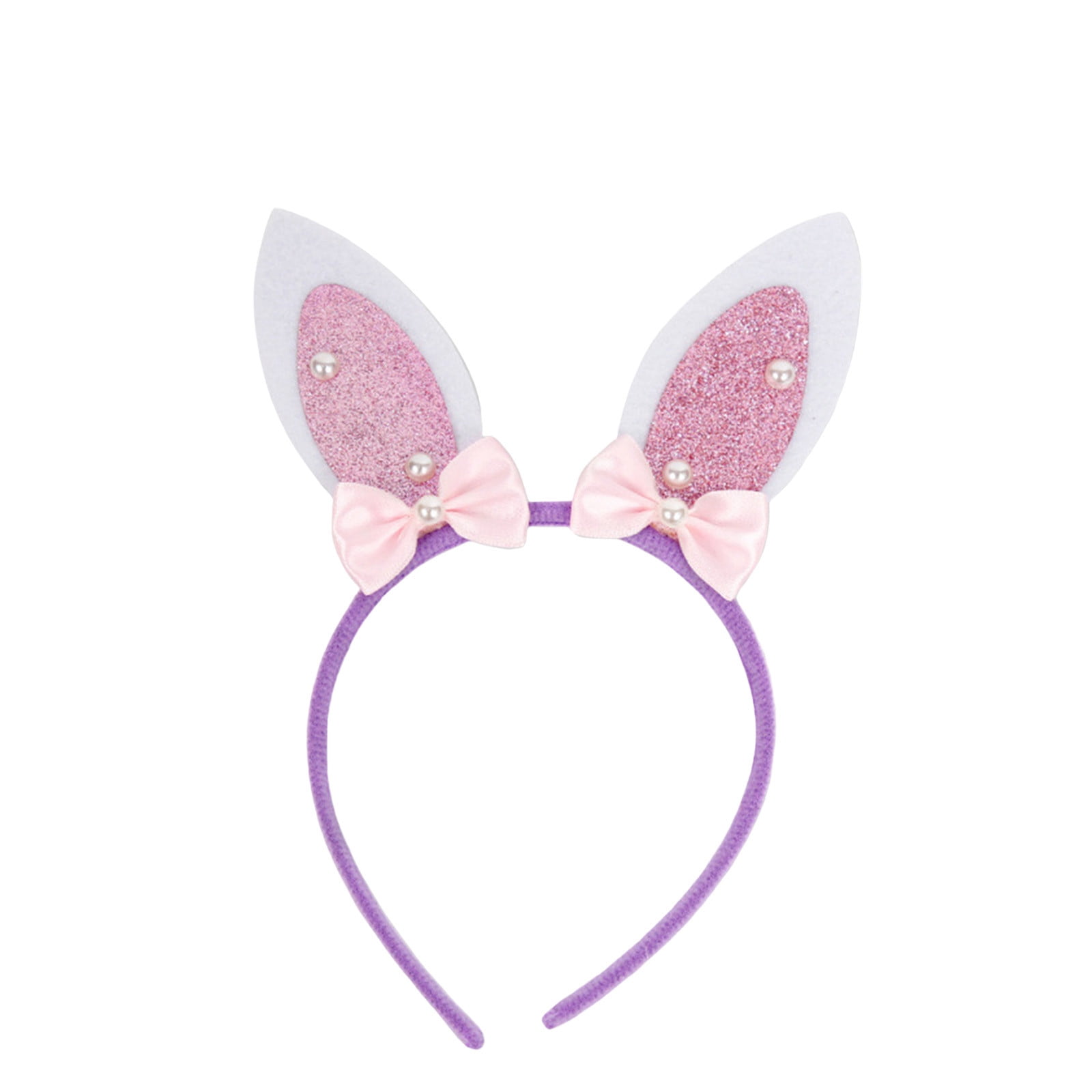 Easter Bunny Ears Headband Rabbit Ears Headband Easter Plush Bunny ...