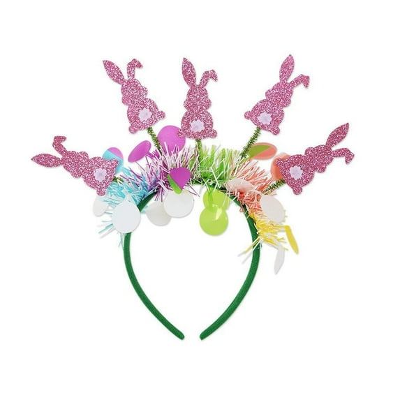 Easter Bunny Ears Headband for Women – Cute Rabbit Ear Hair Accessories ...