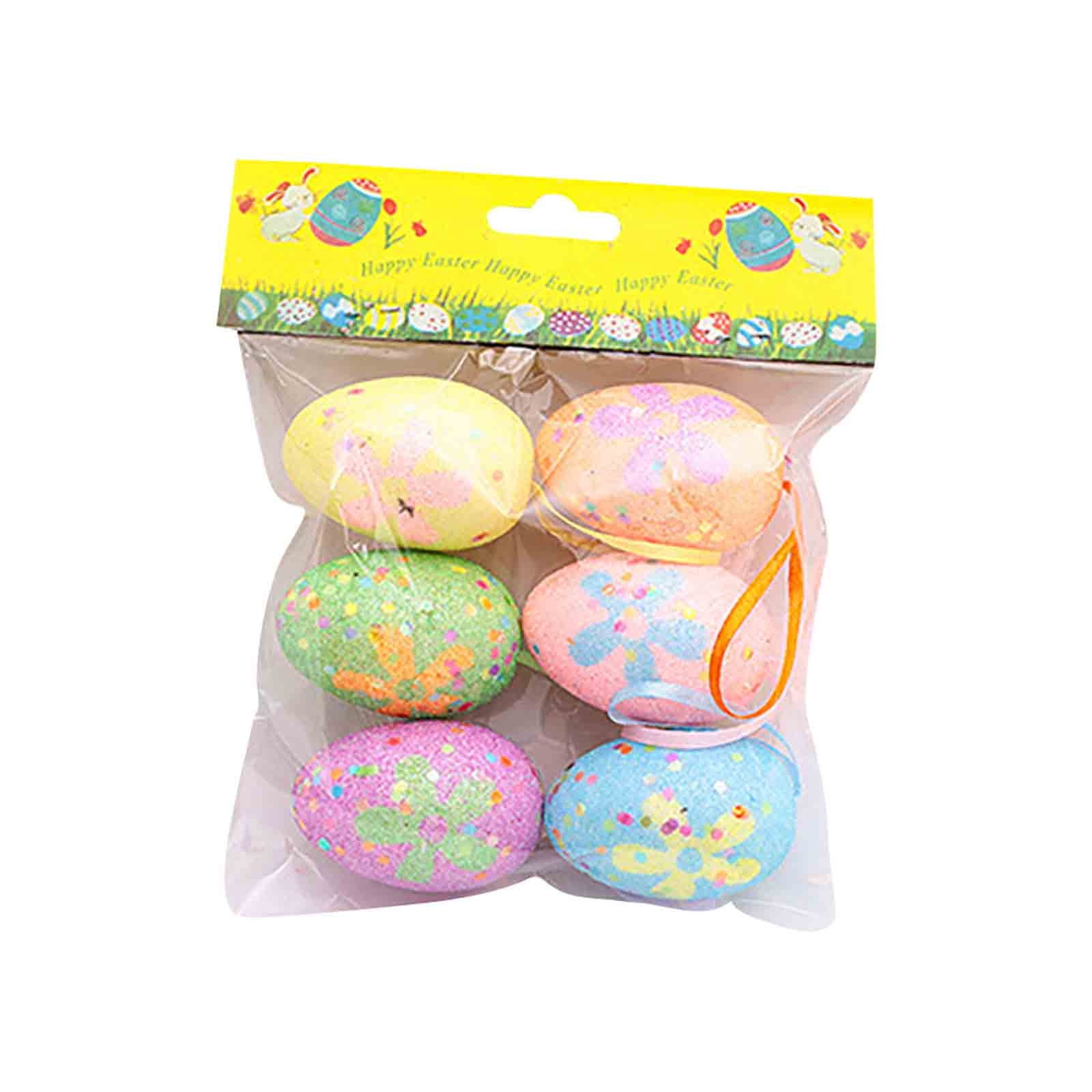 Easter Bunny Easter Eggs 4X6cm Easter Decorative Easter Eggs Children's ...
