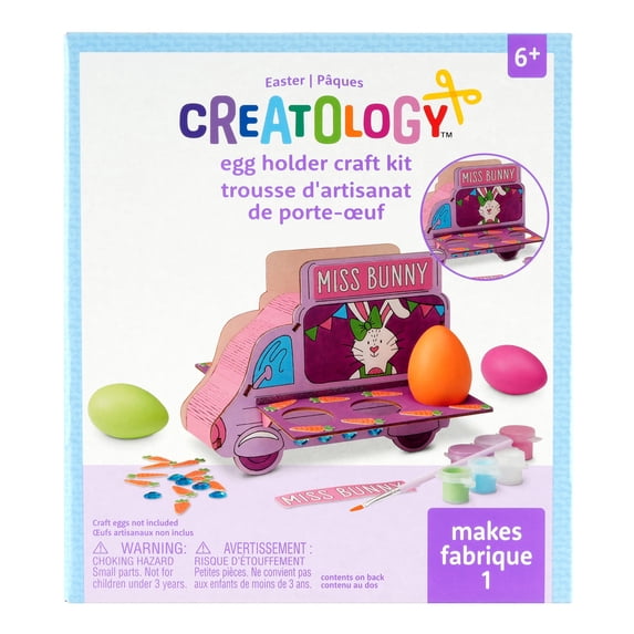 Easter Bunny Egg Holder Craft Kit by Creatology™ - Walmart.com