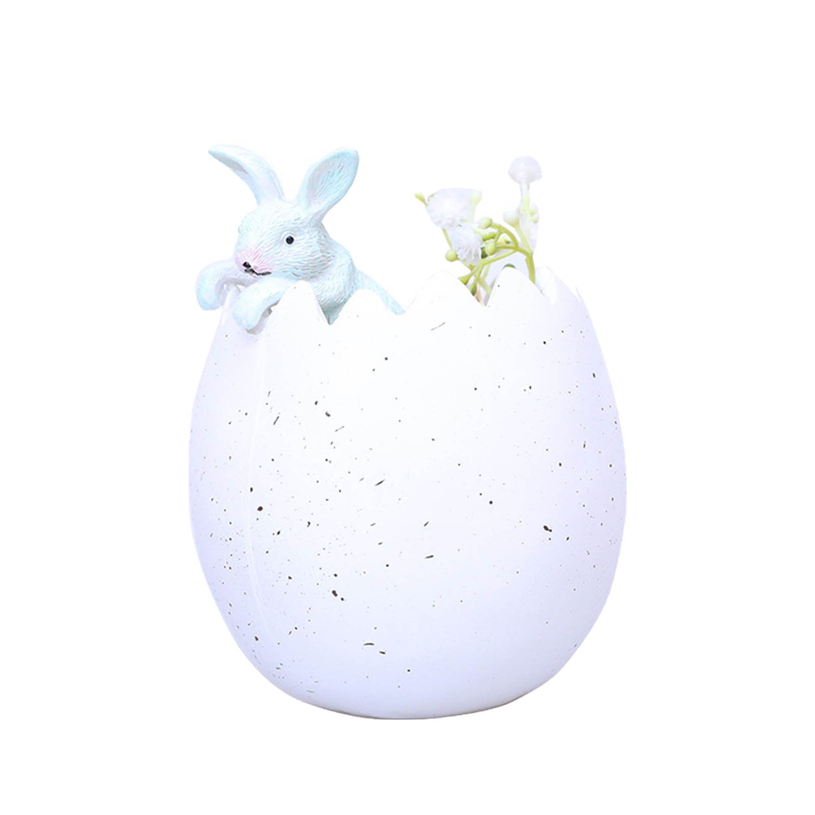 Easter Bunny Egg Shell Planter Pots,Mini Ceramic Succulent Flower Pots ...