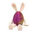 Easter Bunny Eggs Toys, 3D Printed Rabbit Easter Eggs, Creative Rabbit ...