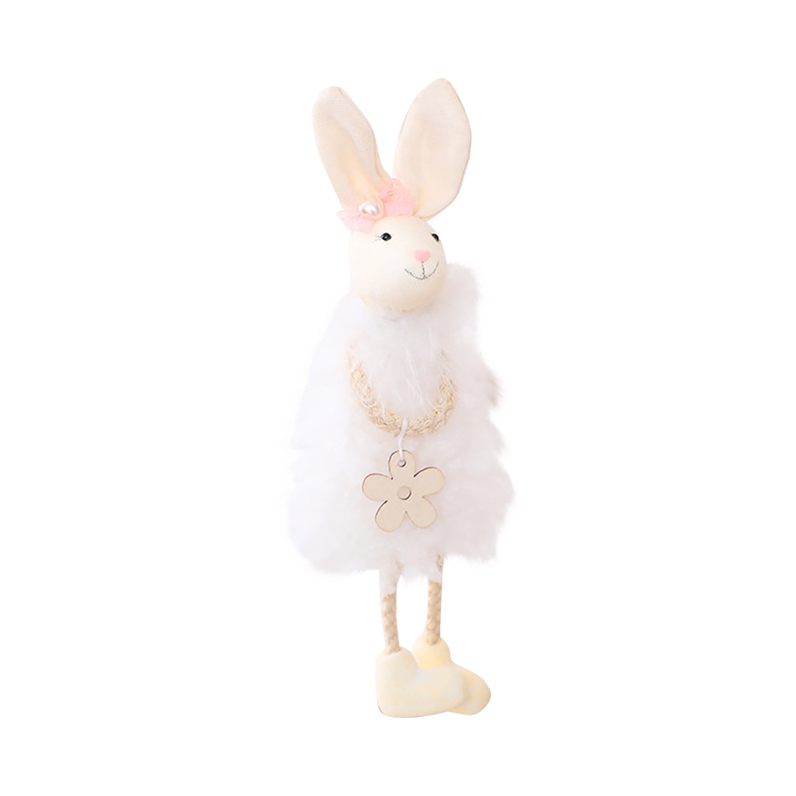 Easter Bunny Figurines Easter Hanging Bunny Ornaments Colorful Easter ...